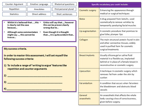 Non-Fiction Writing Assessment | Teaching Resources