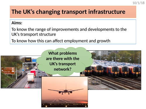 Transport in the UK | Teaching Resources