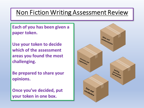 English Non-Fiction Writing Assessment | Teaching Resources