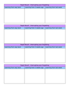 Rapid Recall | Teaching Resources