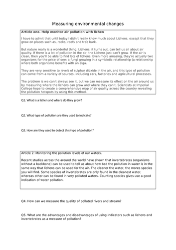 Extinction and Natural Selection [AQA NEW SPEC] 2020/2021 | Teaching ...