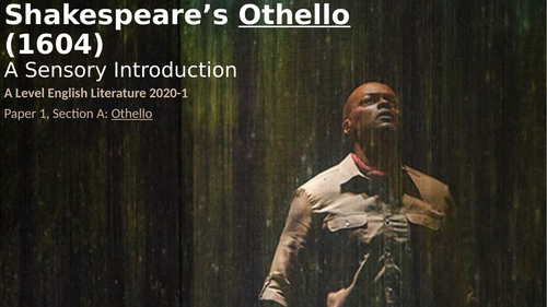 Othello - Introduction to Plot, Themes and Language | Teaching Resources