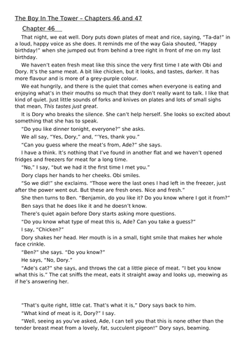 32 lessons – ‘Boy In The Tower’ by Polly Ho-Yen – Year 4/5/6 – English ...