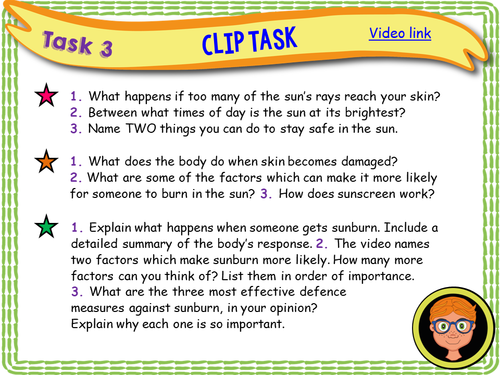 Sun Safety | Teaching Resources