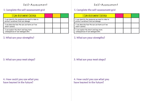 Sun Safety | Teaching Resources