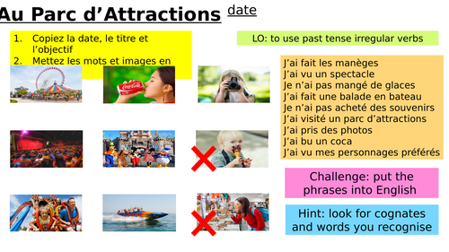 Year 8 French - Dynamo 2 - Module 1 Les Vacances | Teaching Resources