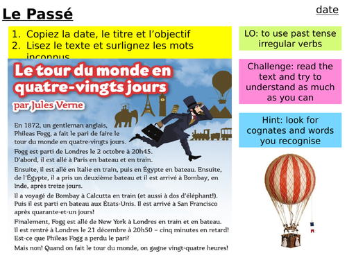 Year 8 French - Dynamo 2 - Module 1 Les Vacances | Teaching Resources