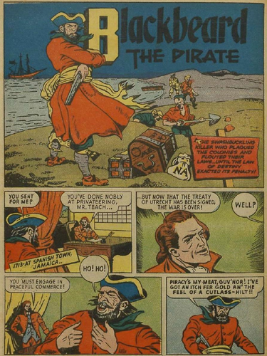 Blackbeard Comic Strip | Teaching Resources