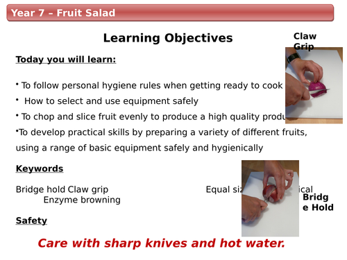 Year 7 lesson and work booklet bundle with recipes (16 lessons in total ...