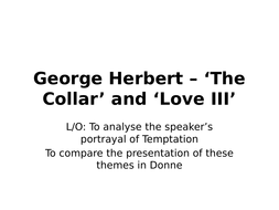 English Literature Metaphysical Poetry SoW A Level KS5 | Teaching Resources