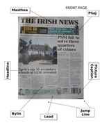 KS3 Newspaper Front Page | Teaching Resources