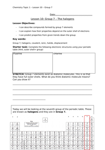 Topic 1 - Lesson 10 - Group 7 | Teaching Resources