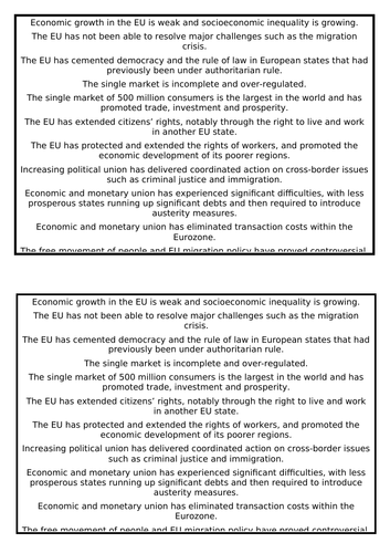 Edexcel A Level UK Politics Lessons 119-123 (Aims, Role & Impact of ...