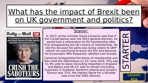 Edexcel A Level UK Politics Lessons 119-123 (Aims, Role & Impact of ...