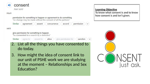 Consent | Teaching Resources