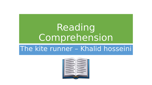 The Kite Runner Reading Comprehension | Teaching Resources