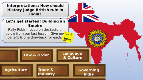 Interpretations of British rule in India | Teaching Resources