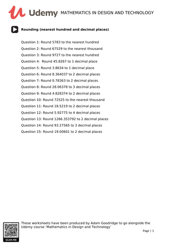 Mathematics in Design and Technology | Teaching Resources