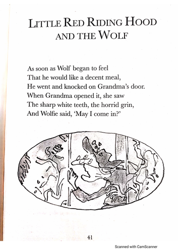 Year 3/4: Whole Class Reading - REVOLTING RHYMES 1 - summary skills ...