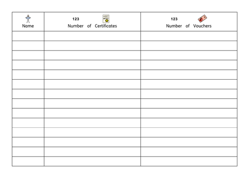 Individual Reading Record Visuals/Display, Reading for Pleasure (Widgit ...