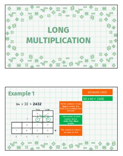 The Ultimate Lesson Pack- Full Lesson on Long Multiplication | Teaching ...
