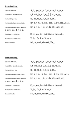 GCSE German Theme 1: School Exchanges & Trips | Teaching Resources