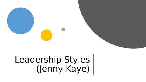 Lewin's Leadership Styles | Teaching Resources