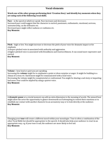 Social Distance Drama - History of Theatre SOW | Teaching Resources