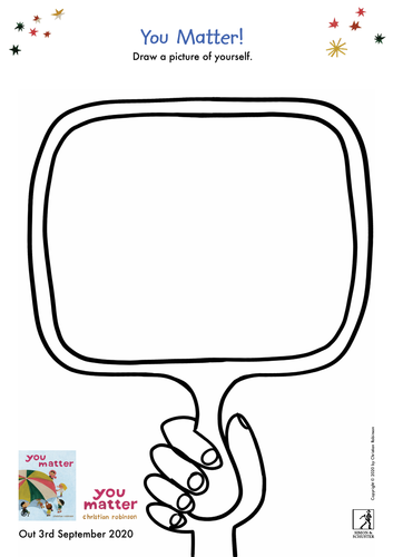 You Matter by Christian Robinson - Activity Sheets | Teaching Resources