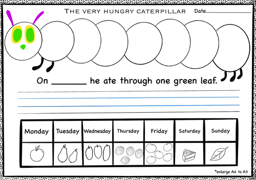 The Very Hungry Caterpillar Song and Activity Pack | Teaching Resources