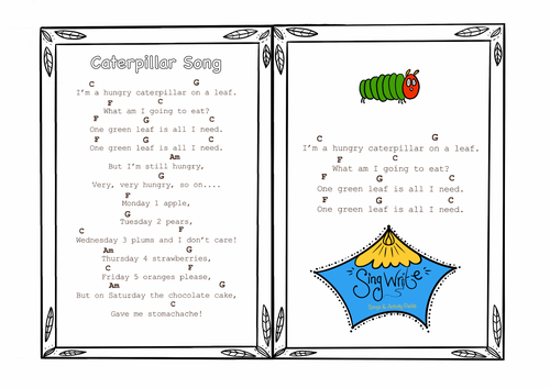 The Very Hungry Caterpillar Song and Activity Pack | Teaching Resources