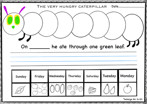 The Very Hungry Caterpillar Song and Activity Pack | Teaching Resources