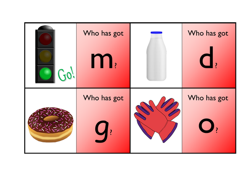 Phonics Loop Cards Game - mdgock | Teaching Resources