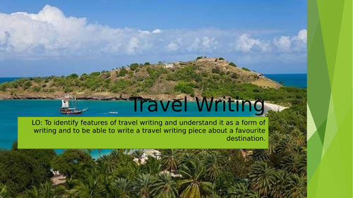 Travel Writing - GCSE/A LEVEL | Teaching Resources