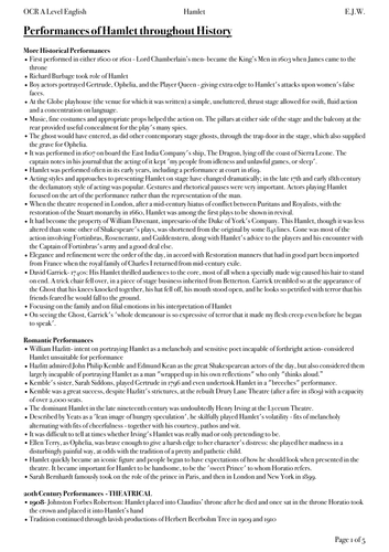A Level A* Thematic Analysis of Hamlet | Teaching Resources