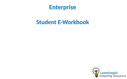 KS3 Enterprise Project | Teaching Resources