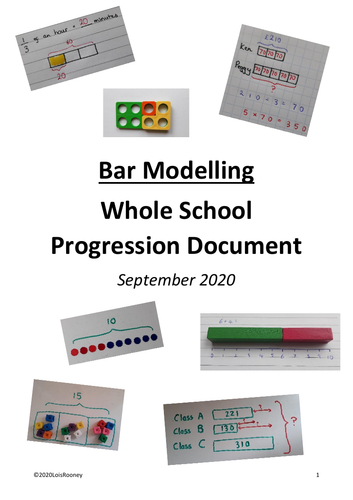 Bar Modelling Whole School Progression | Teaching Resources