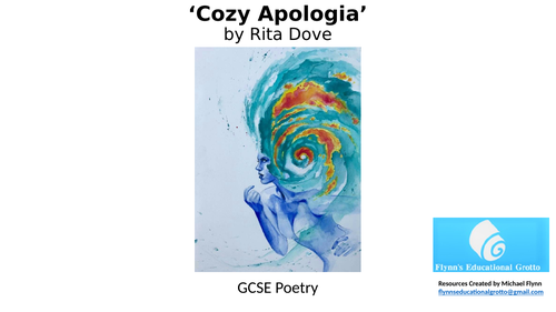 GCSE Poetry: ‘Cozy Apologia’ by Rita Dove | Teaching Resources