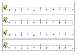Number lines to 10 and 20 | Teaching Resources
