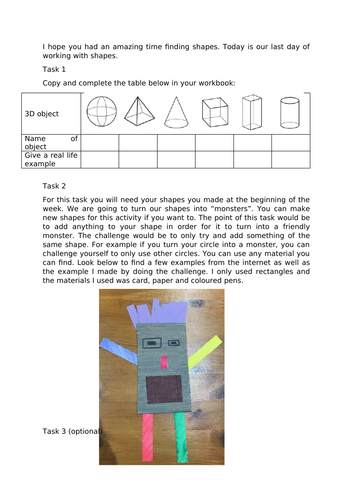 Fun with Shapes | Teaching Resources