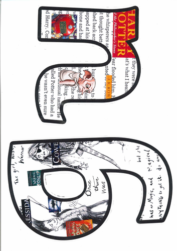 Reading Lettering for display | Teaching Resources