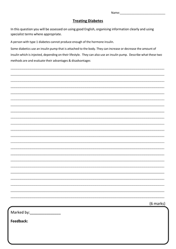 KS4 AQA GCSE Biology (Science) Health Issues Lesson | Teaching Resources