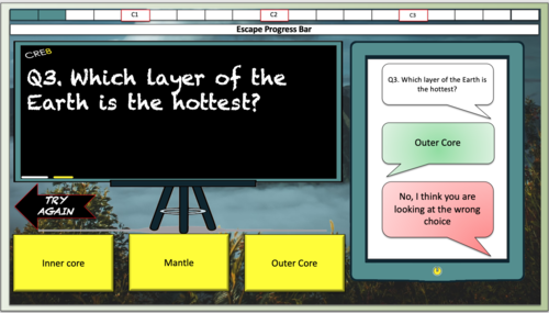 Hazards Escape Quiz - Geography | Teaching Resources
