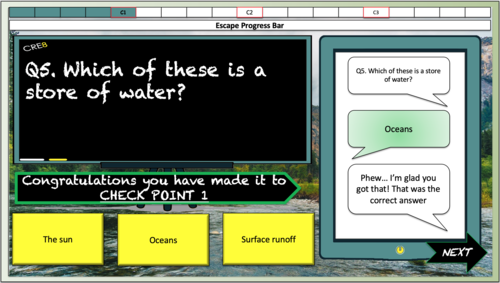 Rivers Escape Quiz | Teaching Resources