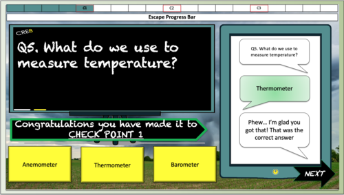 Weather Geography Escape Quiz | Teaching Resources