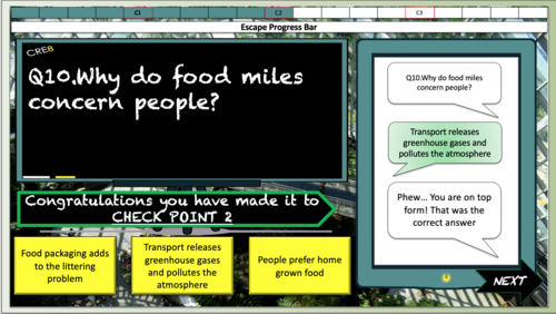 Sustainability - Geography Escape Quiz | Teaching Resources