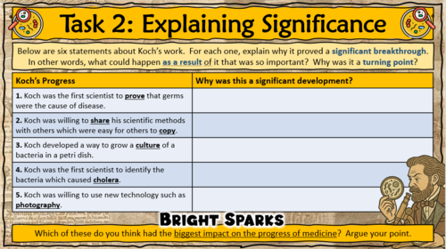 Robert Koch & Microbes Germs - GCSE History Edexcel - Medicine in ...