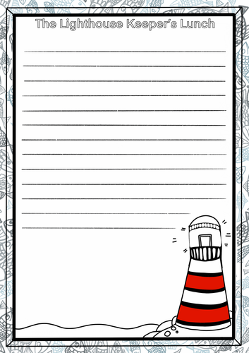 The Lighthouse Keepers Lunch Activity and Song Pack | Teaching Resources