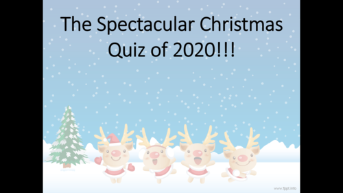 Christmas Quiz 2020 | Teaching Resources
