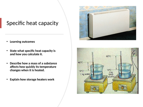 Specific Heat Capacity [NEW SPEC AQA] 2020/2021 | Teaching Resources